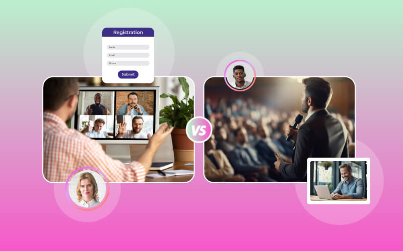 Virtual vs. In-Person Event Registration: Choosing the Right Approach