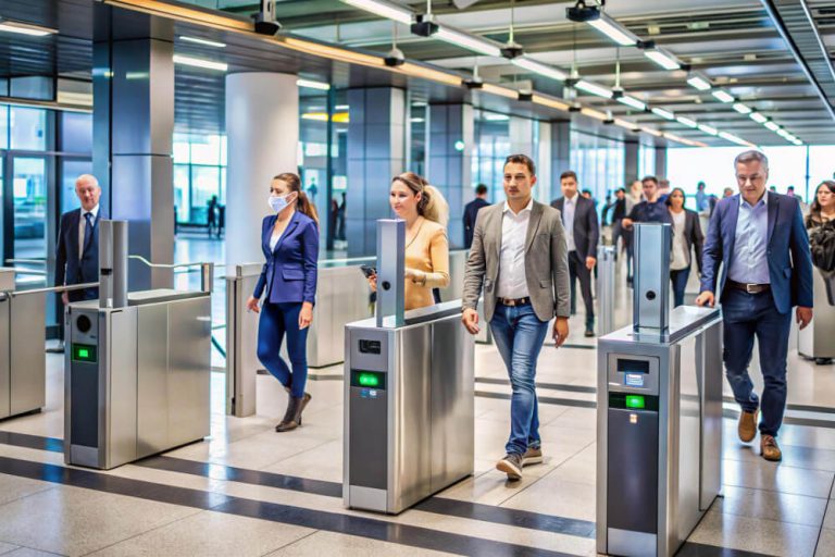 Secure Exhibition and Expo Entry Management with Turnstile