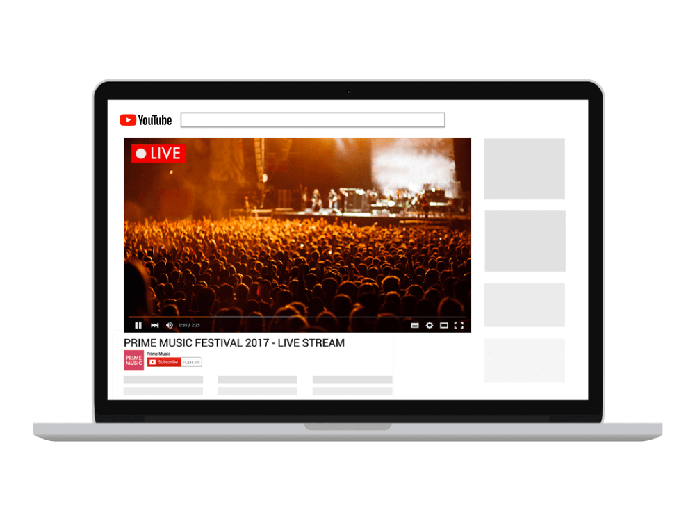 YouTube Streaming Service | Live Streaming Video Sessions India