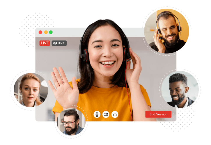 Live Streaming Services, Live Webcasting, Broadcasting, In-Person ...